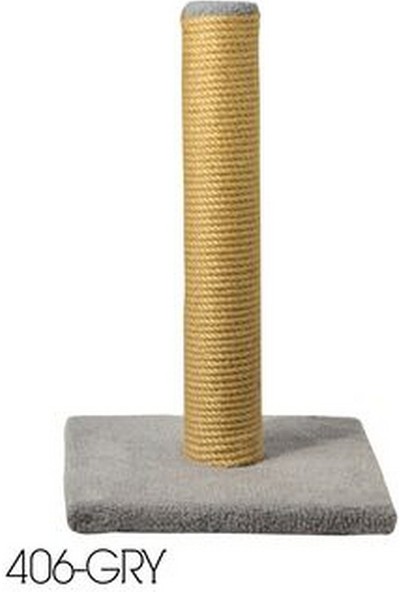 petzanya Kedi Tırmala 40 cm Gri