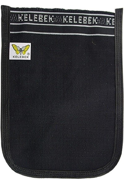 BYR Osmanlı Kalın Siyah Banyo Hamam Kesesi 25X17 cm