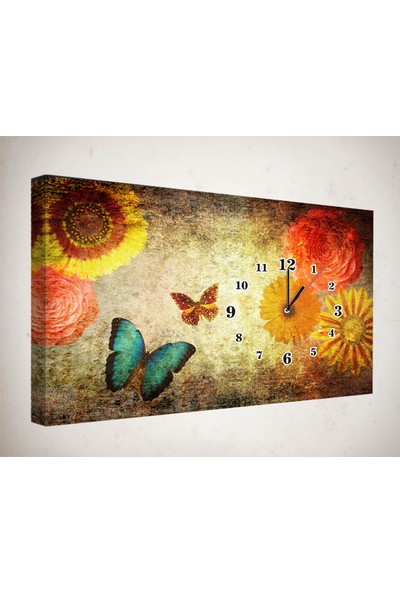 Kanvas Tablo Saatler - 70X100 cm - TS61 Kanvas Tablo Saatler - 70X100 cm - TS61