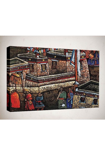Kanvas Tablo - 60X90 cm - Yağlıboya Resimleri - YB018