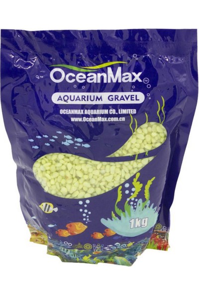petzanya 201231-OCEANMAX Sari Renkli Çakil 3-5mm 1kg