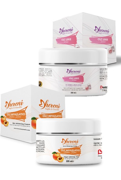 Hereni Cilt Leke Kremi & Beyazlatıcı Krem