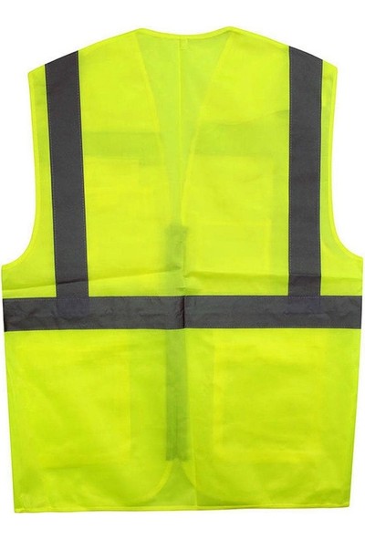 Nzb Mühendis Tipi Ikaz Yeleği Cepli Fosforlu Sarı Güvenlik Yelek Sarı Nzb Mühendis Tipi Ikaz Yeleği Cepli Fosforlu Sarı Güvenlik Yelek Sarı