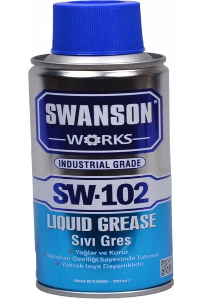 Swanson Works Sıvı Gres Spreyi 200 Ml Sw-102