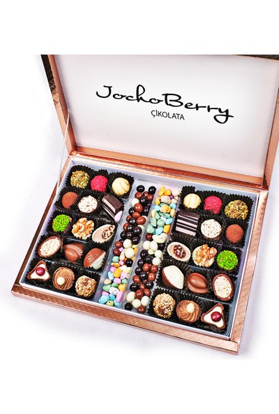 JochoBerry Çikolata Jochoberry Gökkuşağı Özel Çikolata Kutusu