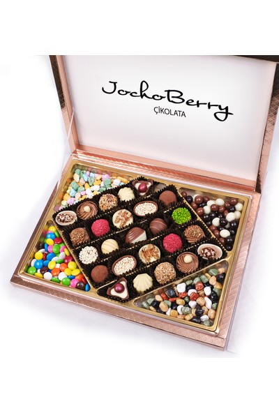 JochoBerry Çikolata Happy Box Çikolata Kutusu 750 Gr. JochoBerry Çikolata Happy Box Çikolata Kutusu 750 Gr.