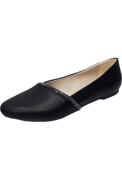 Sdf 218 Deri Trend Fashion Kadın Babet