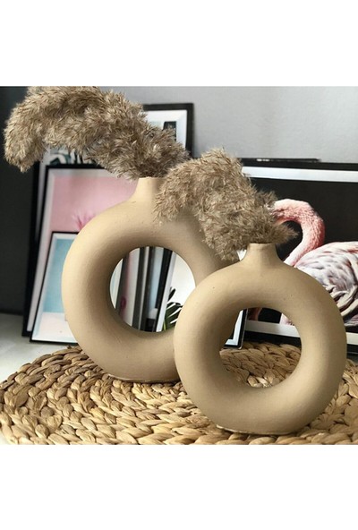 Ordo Veni Ordoveni Seltjarnarnes 2'li Dekoratif Vazo