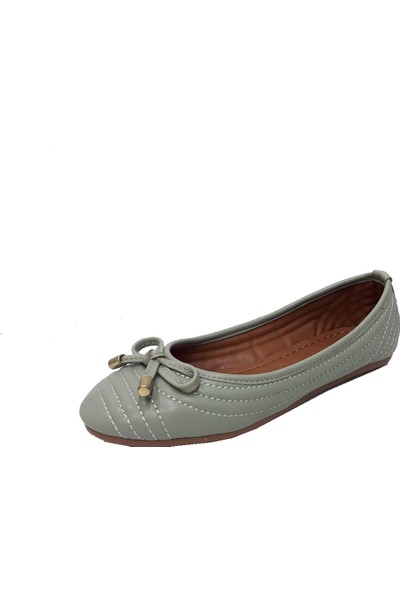 Bianca 130 Deri Trend Fashion Kadın Babet