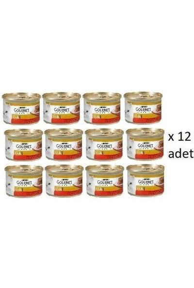 Gourmet Gold Svry Cake Sığır&domates 85G x 12 Adet Gourmet Gold Svry Cake Sığır&domates 85G x 12 Adet