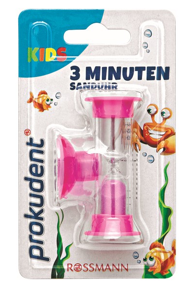 Prokudent Kum Saati 3 Dakika Pembe Renk Prokudent Kum Saati 3 Dakika Pembe Renk