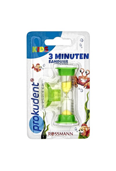 Prokudent Kum Saati 3 Dakika Yeşil Renk