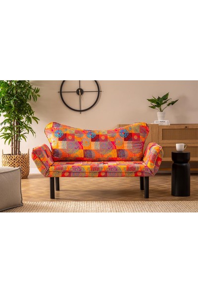 Pafu Chatto Ikili Koltuk Patchwork