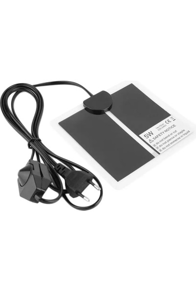 Pet Sürüngen Isıtıcı Ped 14X15CM 5W Isı Ayarlı