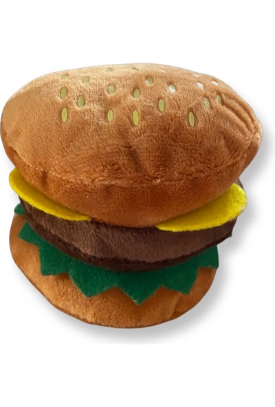 Fluffy Buddies Store Yumuşak Peluş Hamburger Köpekoyuncağı Fluffy Buddies Store Yumuşak Peluş Hamburger Köpekoyuncağı