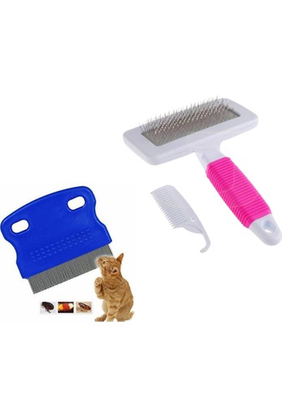 Turkish A2Z Evcil Hayvan Kedi Köpek Telli Tüy Tarama Kaşıma Fırçası Tarağı ve Kedi Köpek Pire Tarağı 6 cm Turkish A2Z Evcil Hayvan Kedi Köpek Telli Tüy Tarama Kaşıma Fırçası Tarağı ve Kedi Köpek Pire Tarağı 6 cm