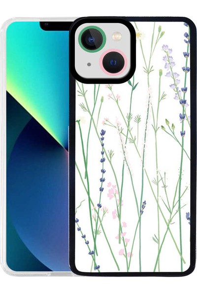 Case 4U Apple iPhone 13 Kılıf M-Fit Çiçek Desenli Kapak Flower NO4 Renkli Case 4U Apple iPhone 13 Kılıf M-Fit Çiçek Desenli Kapak Flower NO4 Renkli