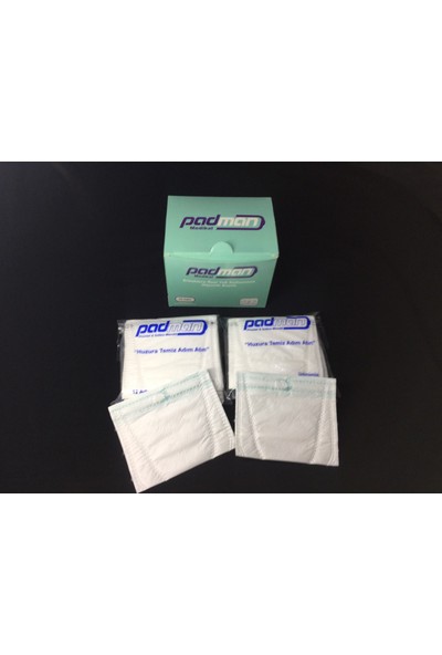 Padman Hijyenik Erkek Pedi - Istibra & Prostat Pedi 50'Li