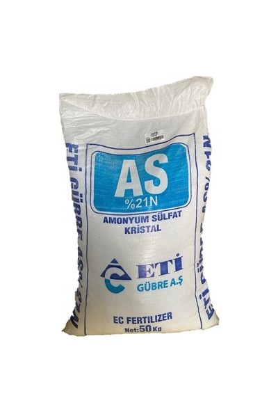 Eti Gübre Eti Şeker Gübre Amonyüm Sulfat %21 Azot Kükürt Bitki Geliştiren Ağaç Çiçek Üst Çim Gübresi 5 kg Eti Gübre Eti Şeker Gübre Amonyüm Sulfat %21 Azot Kükürt Bitki Geliştiren Ağaç Çiçek Üst Çim Gübresi 5 kg