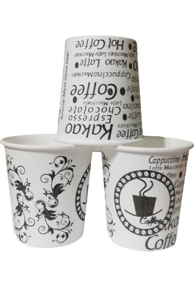 Karton Bardak 6,5 Oz Sırdırmaz 200 Adet