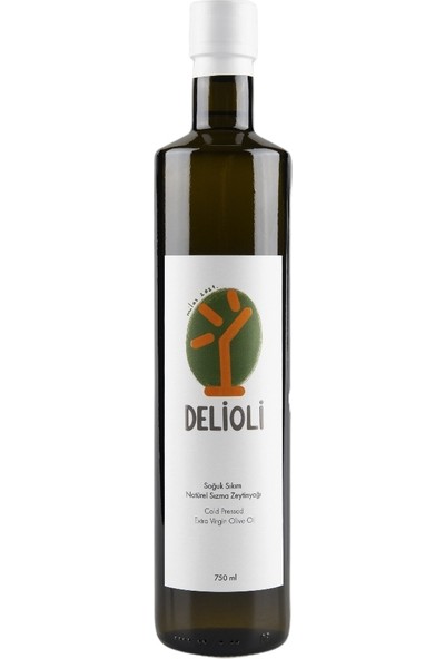 Delioli Natürel Sızma Soğuk Sıkım Zeytinyağı - 750 ml Delioli Natürel Sızma Soğuk Sıkım Zeytinyağı - 750 ml