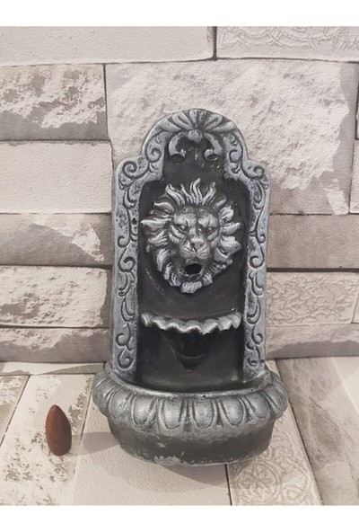 Aslan Detaylı Siyah Gümüş Tütsülük Dekoratif Hediyelik Aslan Detaylı Siyah Gümüş Tütsülük Dekoratif Hediyelik