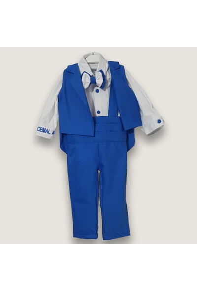 Yasom Tasarım Pileli Bel Yelekli Parlament Salopet Takım