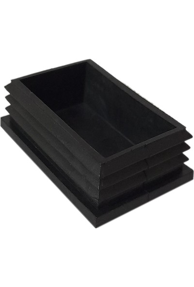 Aska Ticaret 40X60 mm Kutu Profil Tapası (10 Adet) Aska Ticaret 40X60 mm Kutu Profil Tapası (10 Adet)