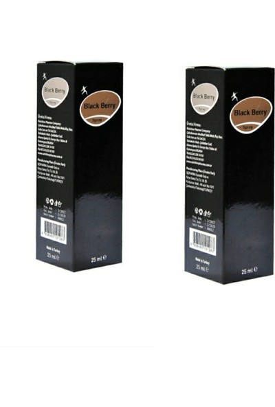 Black Berry Bitkisei Doğal Geciktiri Sprey