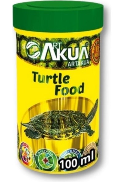 Art Aqua Artakua Yüksek Besinli Kaplumbağa Yemi 100 ml / 30 gr