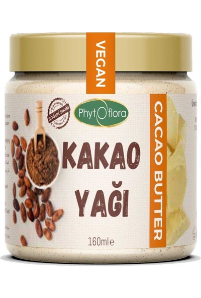 Kumraldede Katı Soğuk Sıkım Kakao Yağı 160 ml