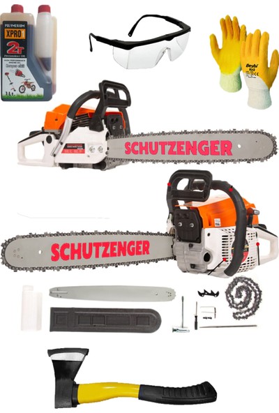 Schutzenger Benzinli Testere 6.0 Hp Ağaç Odun Dal Kesme Makinesi Motorlu Testere Sc-6000 Sc65200 Schutzenger Benzinli Testere 6.0 Hp Ağaç Odun Dal Kesme Makinesi Motorlu Testere Sc-6000 Sc65200