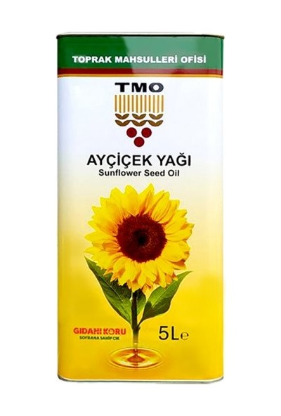 Ayçiıçek Yağı Teneke 5 Lt Ayçiıçek Yağı Teneke 5 Lt