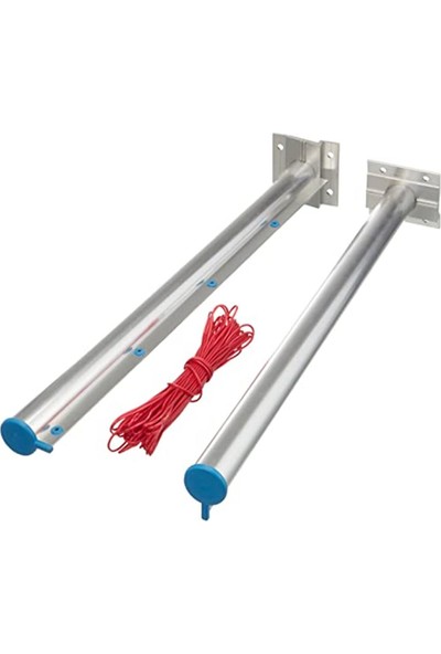 EKS Ticaret Pakas Duvara Monte Balkon Çamaşır Askılığı