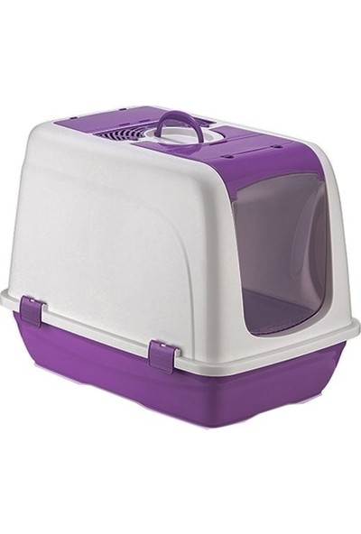Şenyayla Kapalı Kedi Tuvaleti - Mor