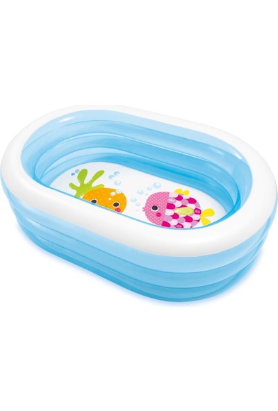 Intex Intex Şeffaf Oval Havuz 163X107X46 cm Intex Intex Şeffaf Oval Havuz 163X107X46 cm