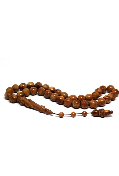 Bakcenter Özel Işçilikli Küre Kesim Doğal Kuka Tesbih