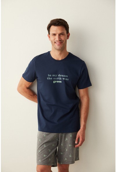 Penti The Eart Was Green Şort Pijama Takımı