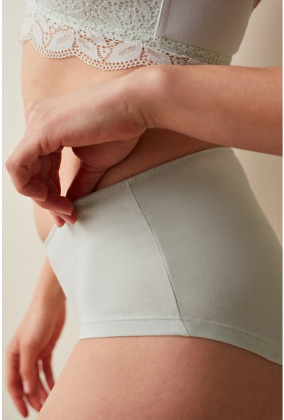 Penti Çok Renkli Penti Mama 3lü Hipster Külot Penti Çok Renkli Penti Mama 3lü Hipster Külot