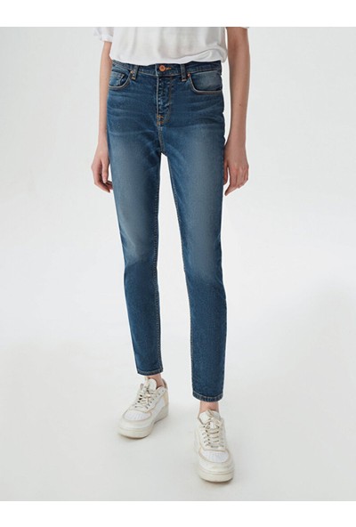 Tanya x Loıre Wash Yüksek Bel Skınny Pantolon 01009510301427751580