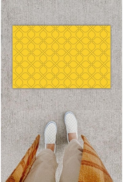 Berlin Shop Dijital Baskı Dekoratif Motif Sarı Kapı Önü Paspası K-1277 Berlin Shop Dijital Baskı Dekoratif Motif Sarı Kapı Önü Paspası K-1277