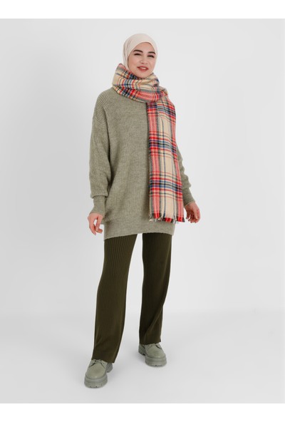 Tavin Püsküllü Panço - Bej - Tavin