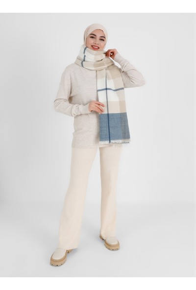 Tavin Püsküllü Panço - Indigo - Tavin