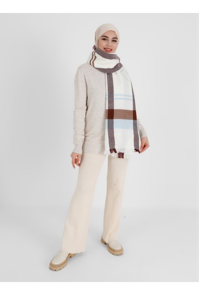 Tavin Püsküllü Panço - Kahverengi - Tavin