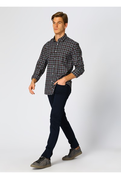 Limon Erkek Lacivert Denim Denim Pantolon Limon Erkek Lacivert Denim Denim Pantolon