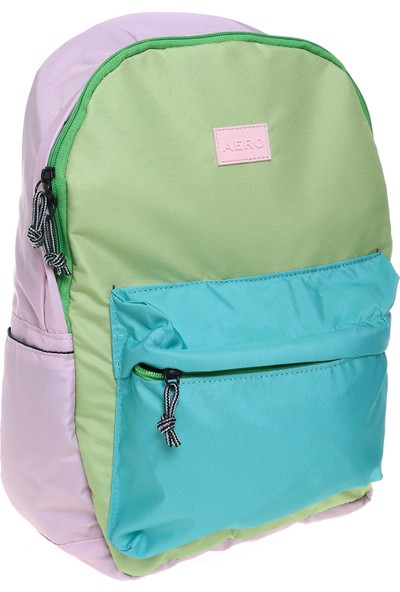Aeropostale Camılla Yeşil-Pembe Sırt Çantası