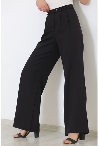 Palazzo Pantolon Siyah - 4235.1174.