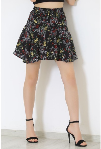 Şort Etek Siyahsarı - 9340.1247.