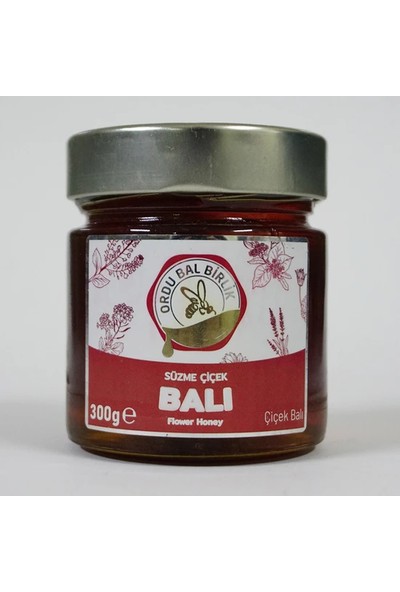 Ordu Bal Birlik Süzme Çiçek Balı 300 gr
