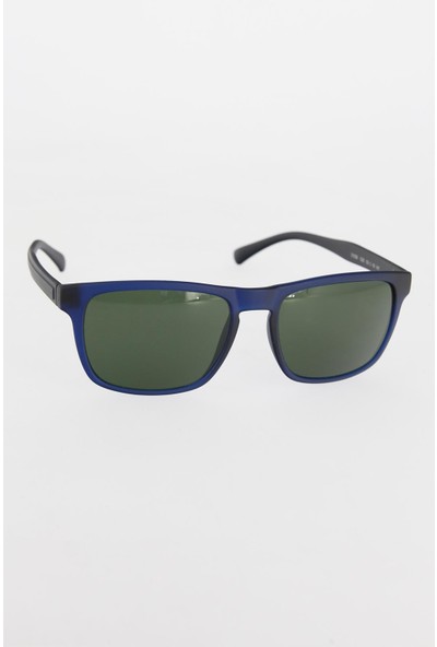 Clariss Lacivert Çerçeveli Yeşil Camlı Erkek Güneş Gözlüğü